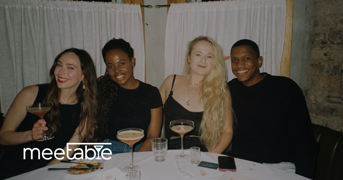 Meetable | Curated Thursday dinners with six strangers